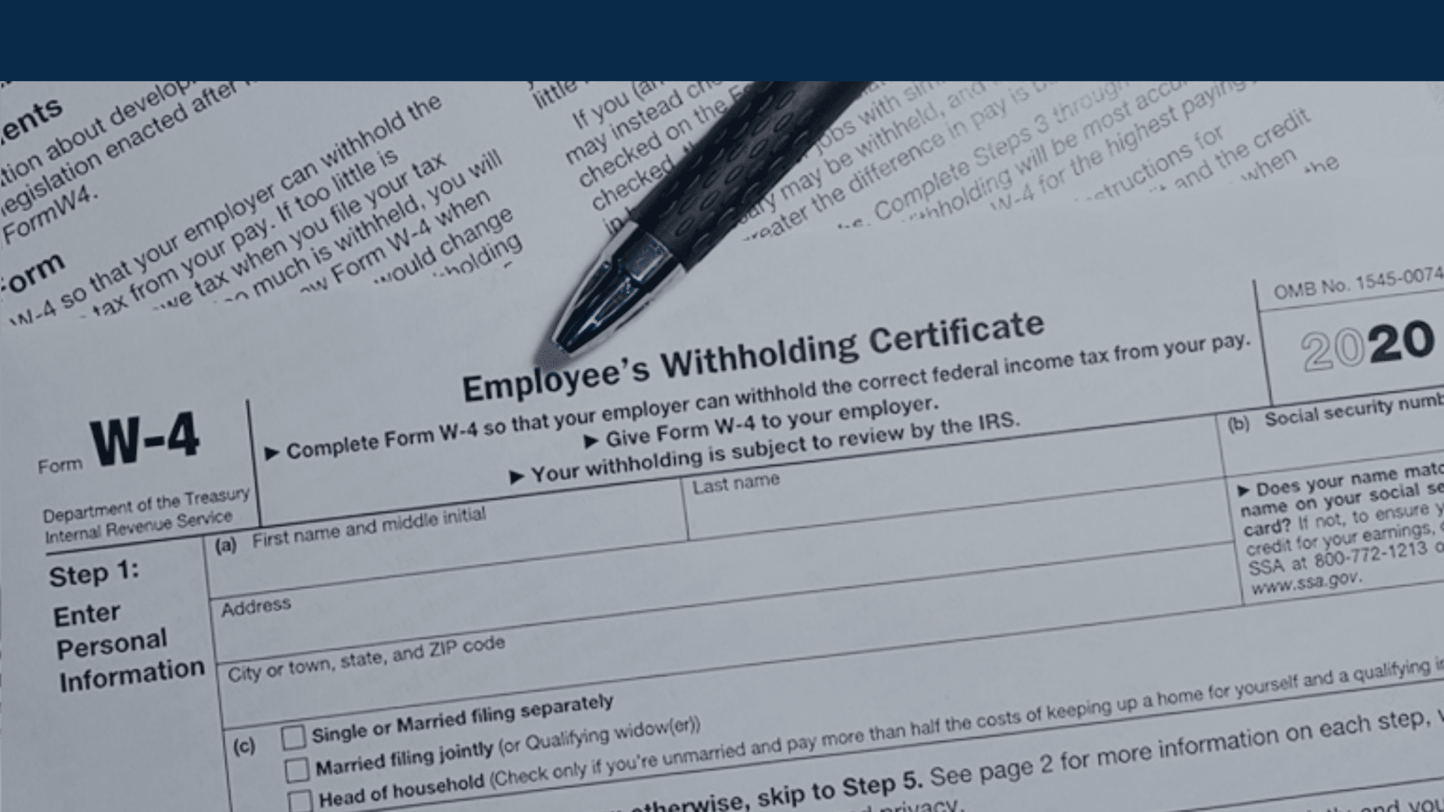 Understanding the Federal W-4 Form - Innovative Business Solutions